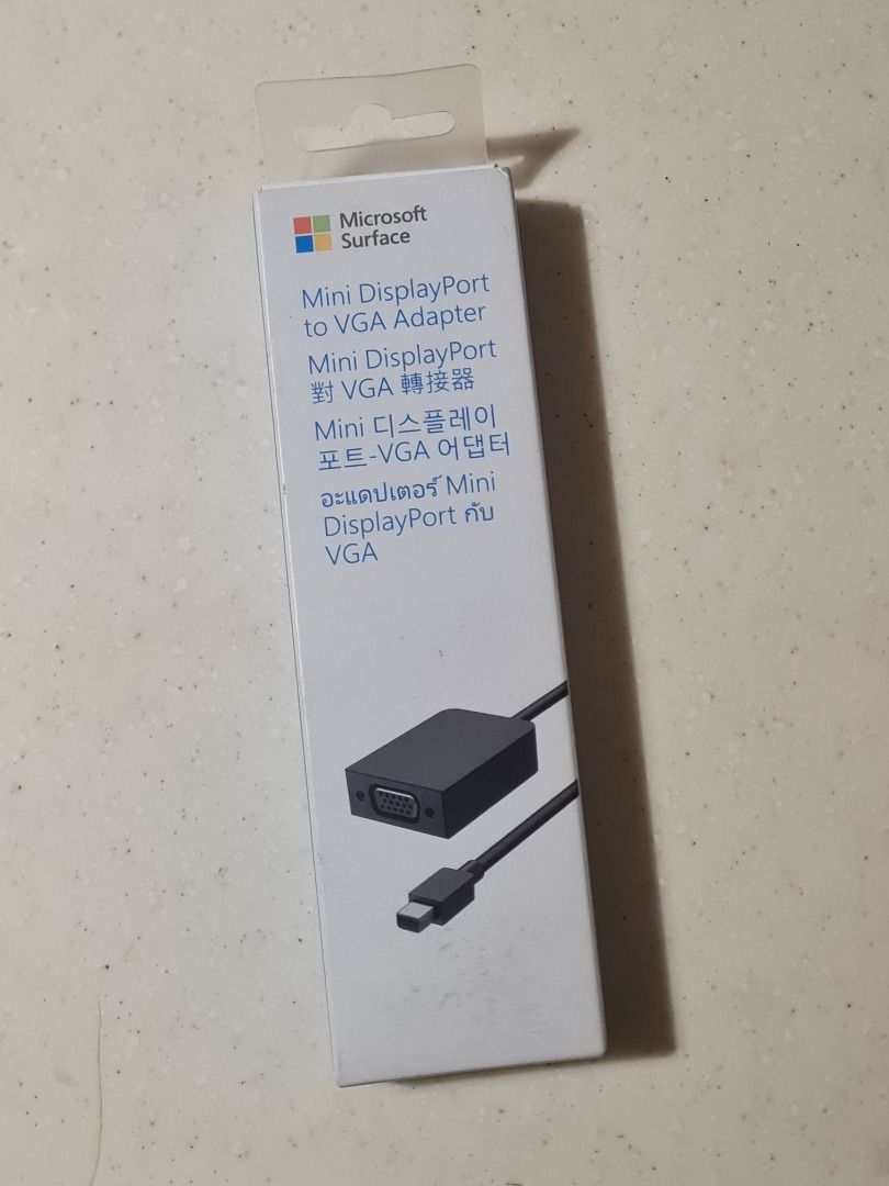 Microsoft Mini Display Port to VGA adapter Microsoft Surface Laptop ...