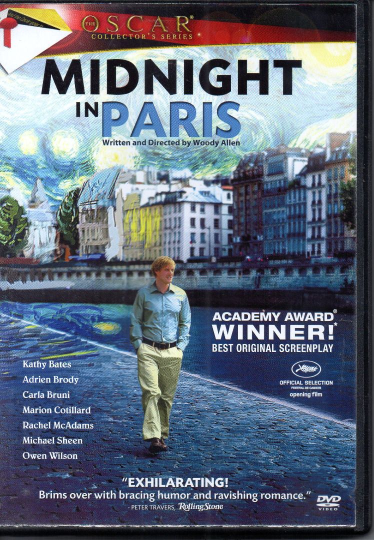 Midnight in Paris ***original dvd***, Hobbies & Toys, Music & Media ...
