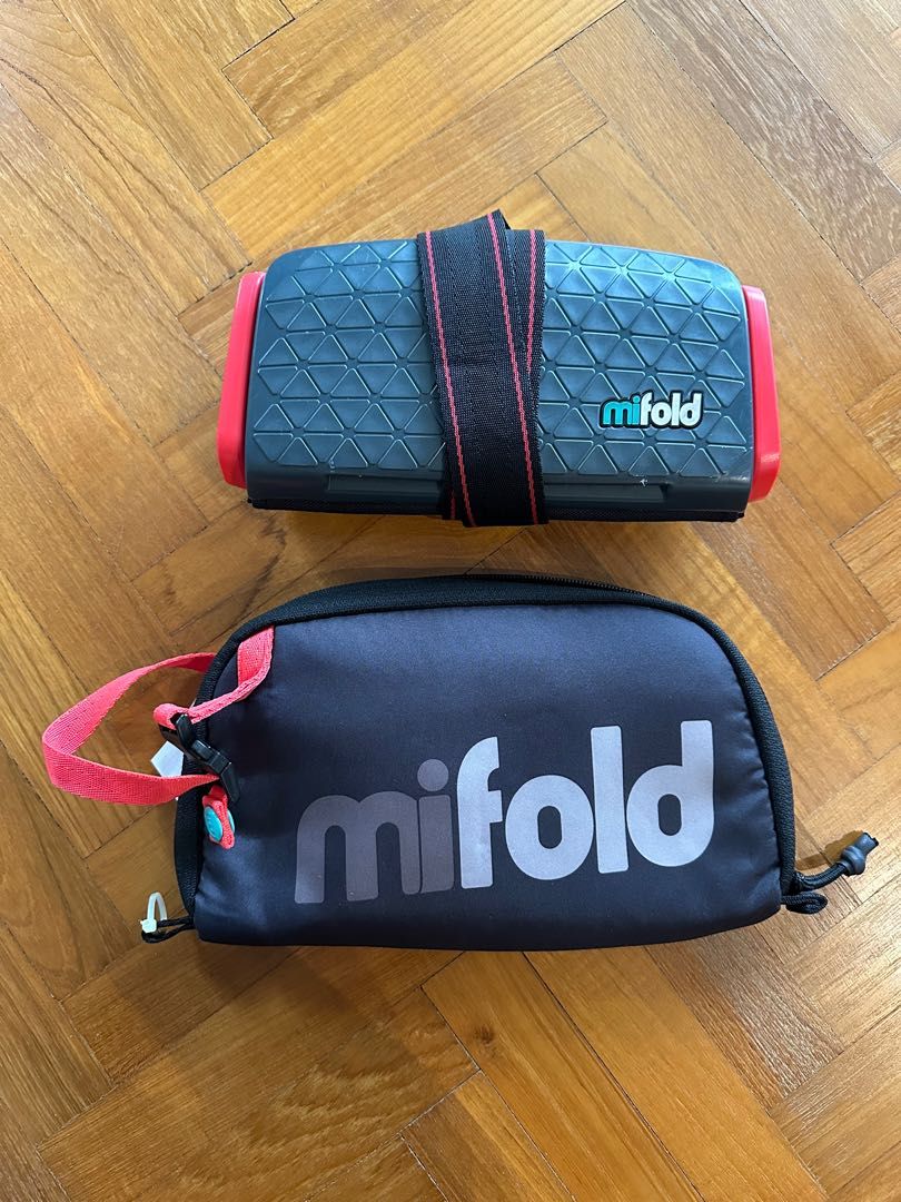 Mifold - grab & go booster seat, Babies & Kids, Going Out, Car Seats on ...