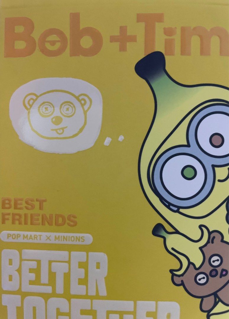 Minions Bob and tim盲盒, 興趣及遊戲, 玩具 & 遊戲類 - Carousell