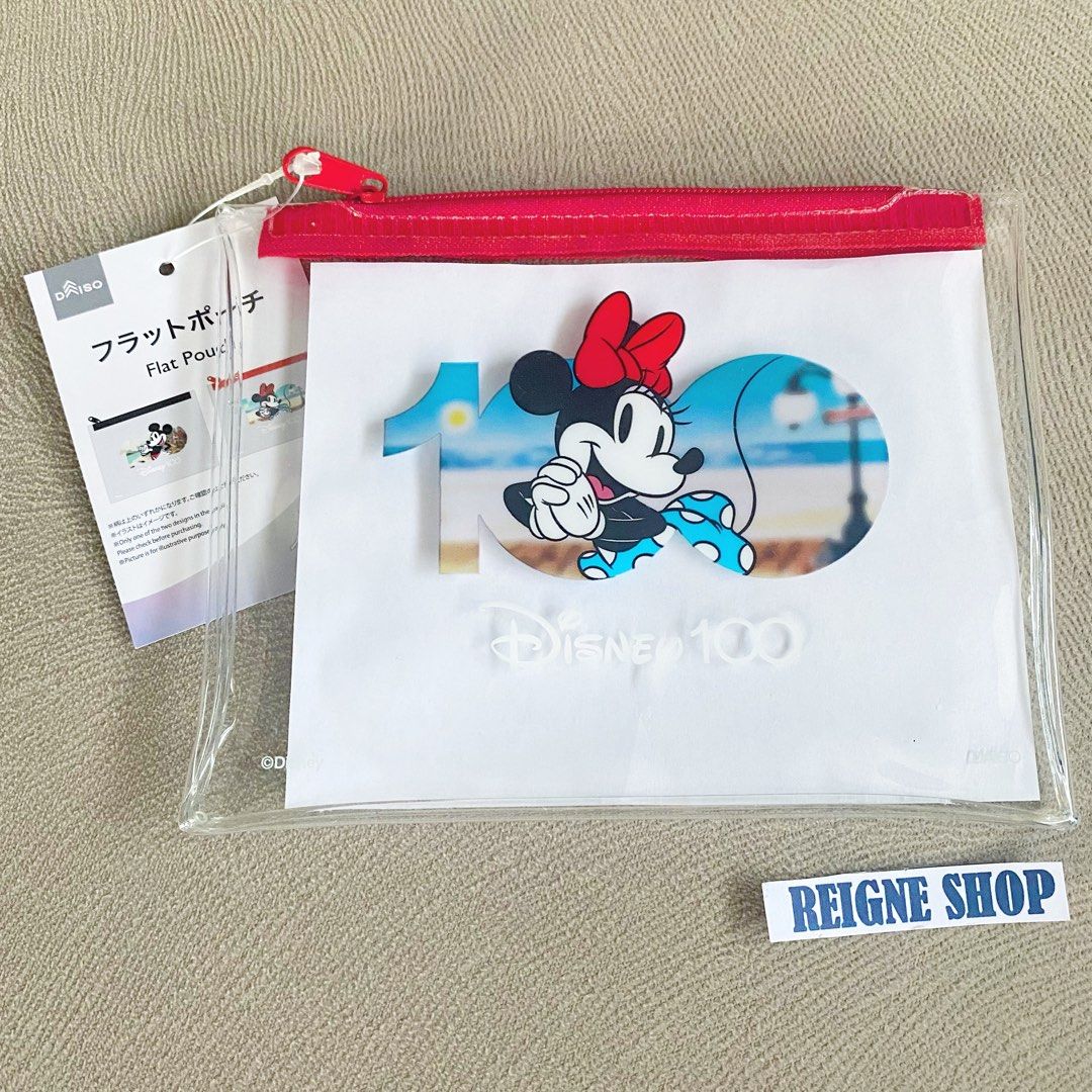 MINNIE MOUSE FLAT POUCH, Women's Fashion, Bags & Wallets, Purses ...