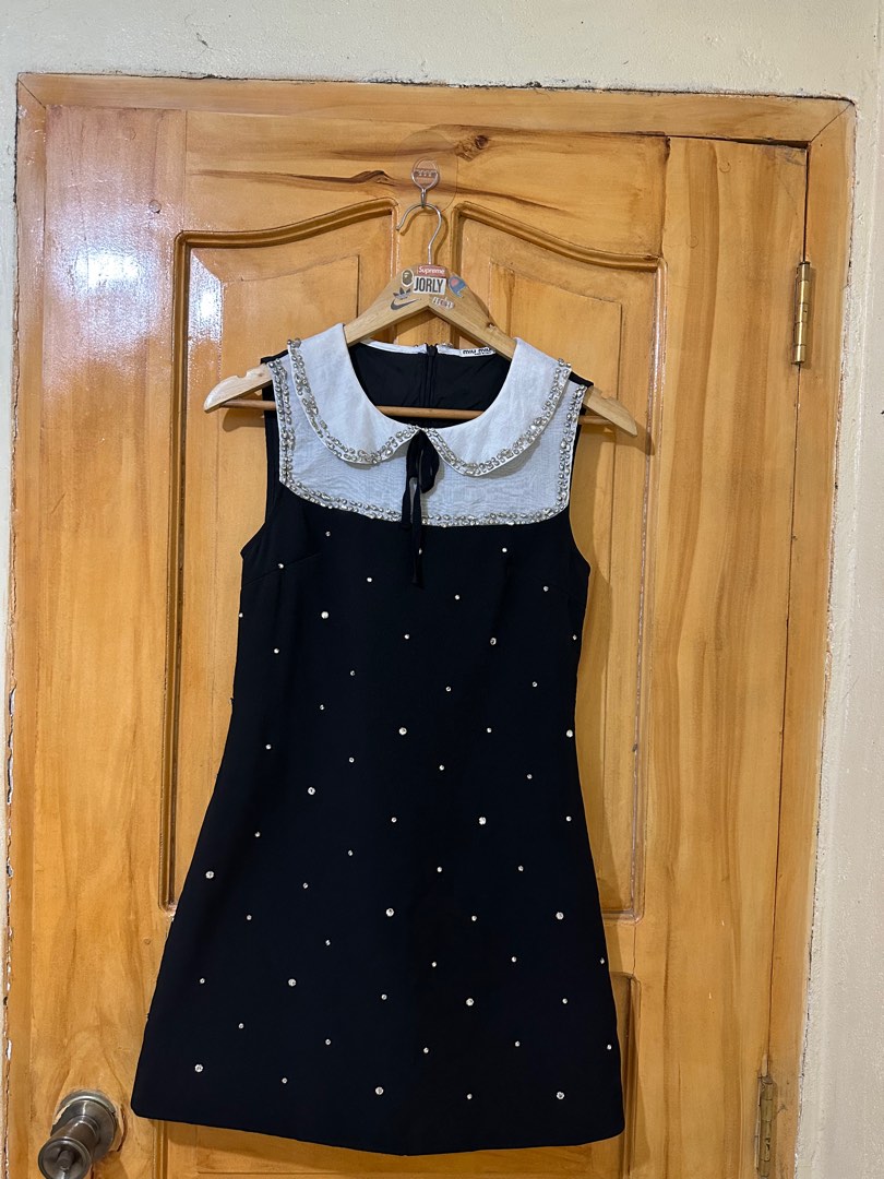 MIU MIU TWO TONE DIAMOND DRESS DESIGN, Women's Fashion, Dresses & Sets ...