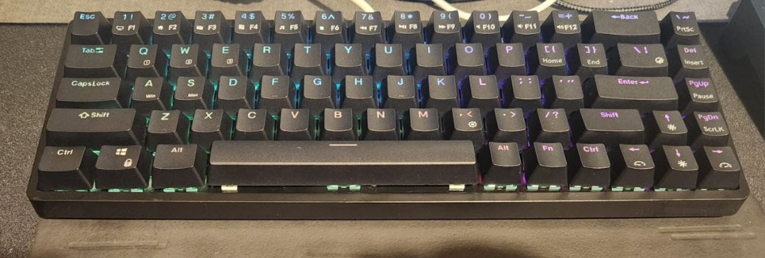 [END YEAR SALE] Cheap Budget keyboard -RK G68 Fully Modded (Thocky ...