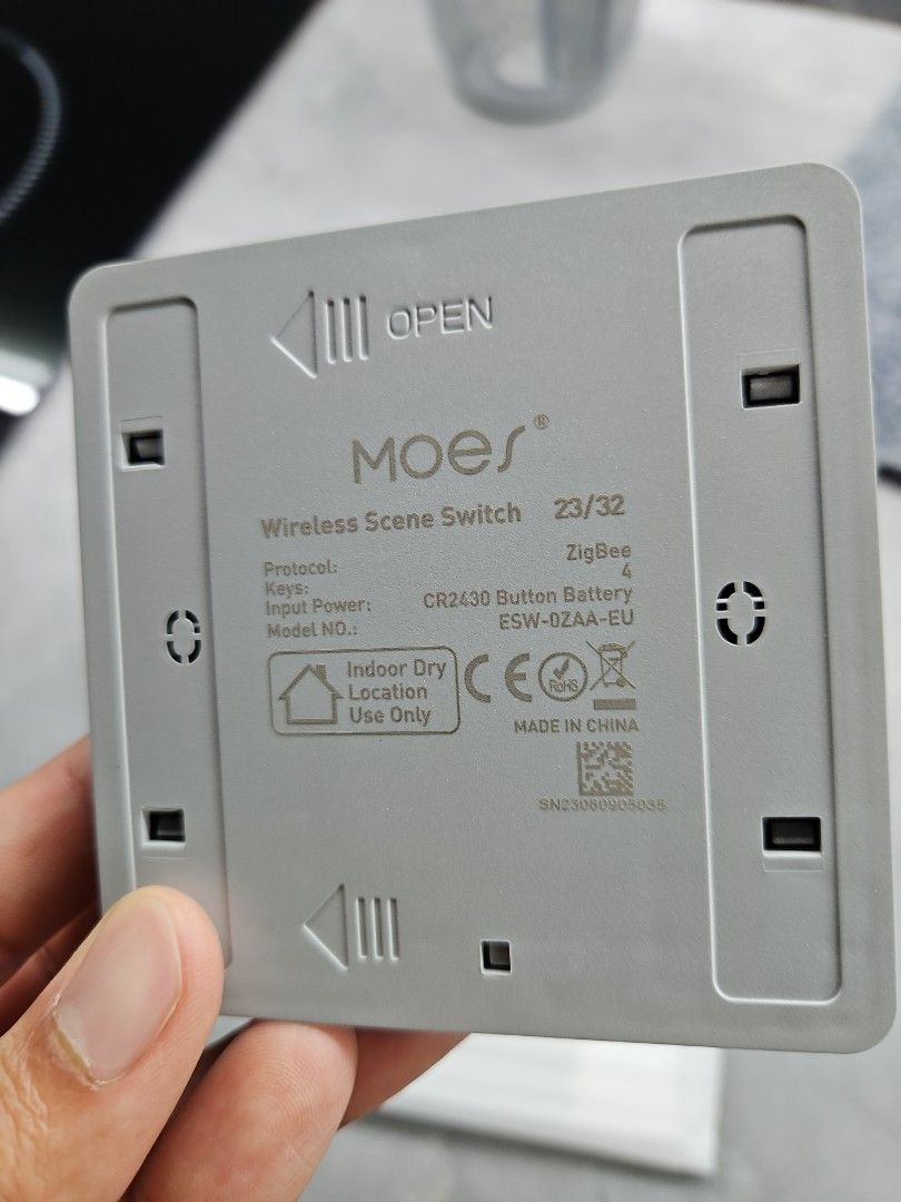 Moes Tuya 4 Gang Scene Switch, Computers & Tech, Office & Business Technology on Carousell