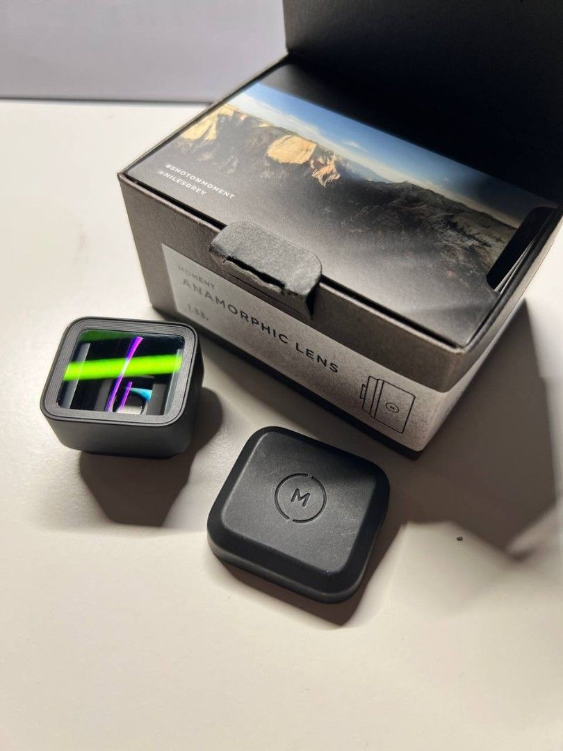 Moment Anamorphic Lens | M Series, Photography, Lens & Kits on Carousell