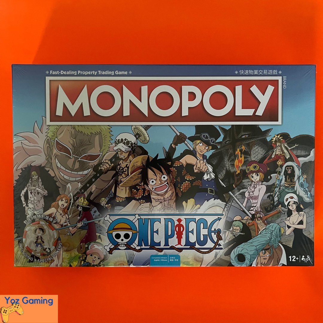 Monopoly One Piece (Dual Language: English & Chinese), Hobbies & Toys ...