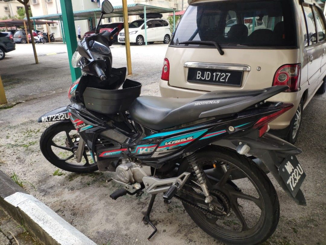 MODENAS KRISS MR3 V2 DISK BRAKE, Motorbikes on Carousell