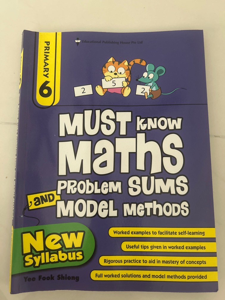 Must know Maths Problem sums and Model Methods - P6, Hobbies & Toys ...