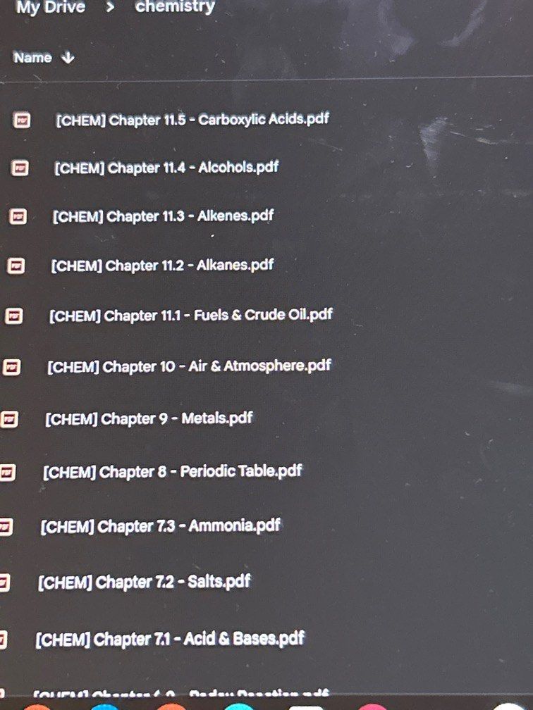 NA/O level Chemistry Notes, Hobbies & Toys, Books & Magazines ...