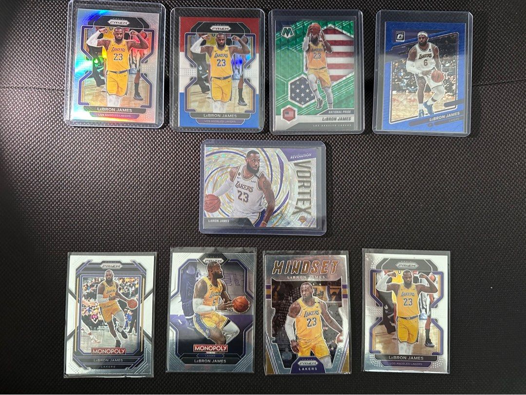 NBA Los Angeles Lakers LeBron James cards, Hobbies & Toys, Memorabilia ...