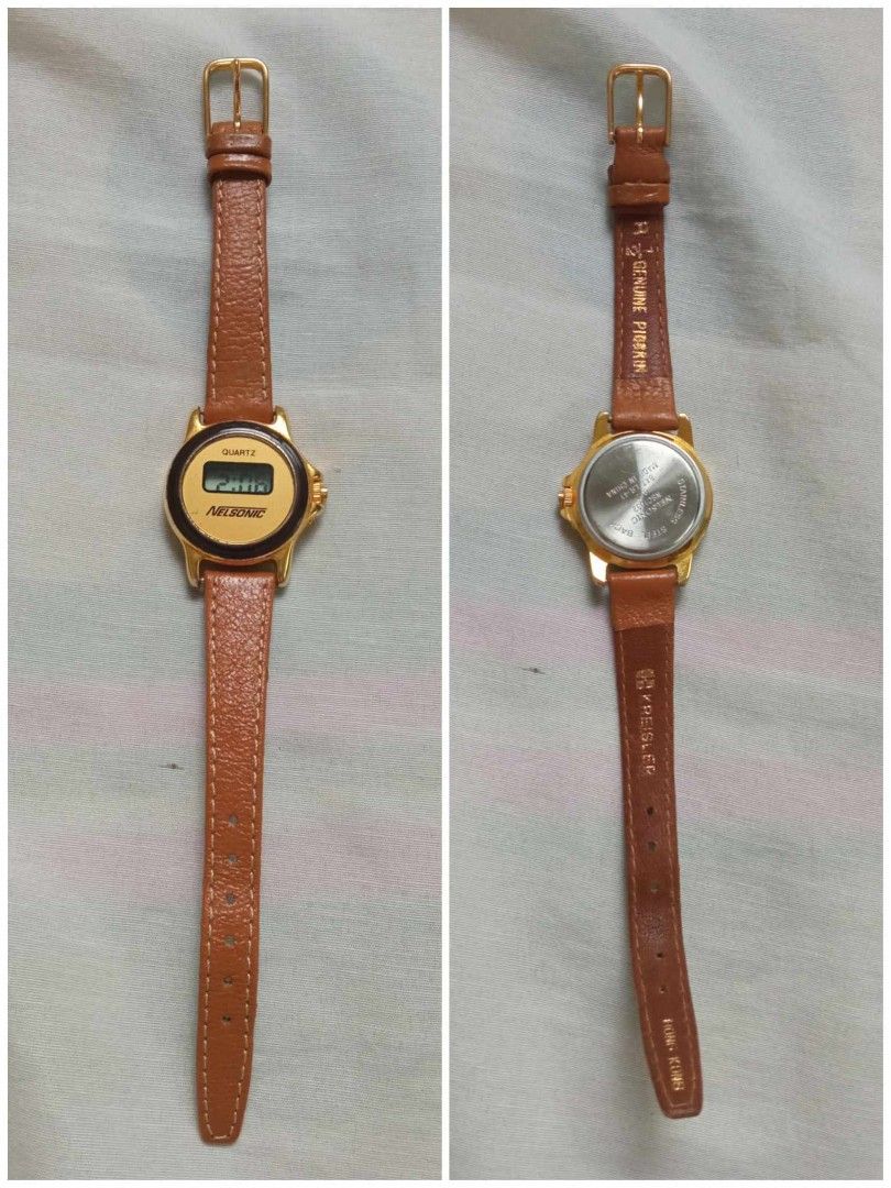 NELSONIC Vintage Digital Watch from USA, Women's Fashion, Watches ...