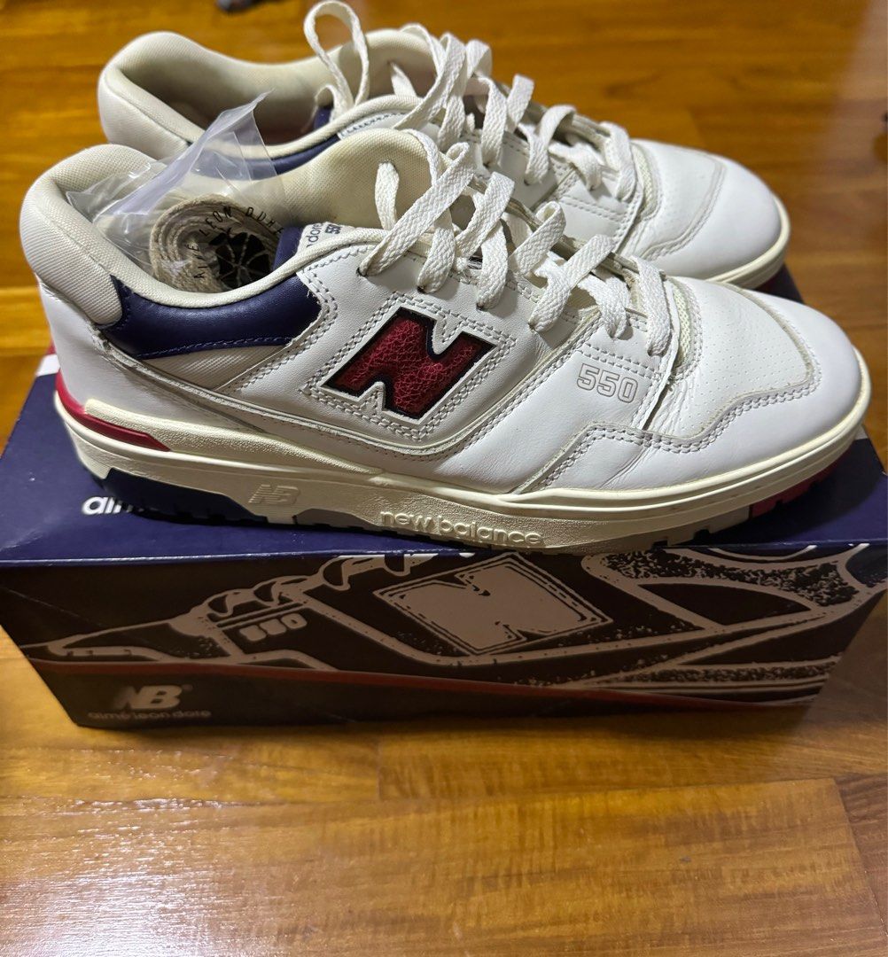 New Balance X ALD 550 - Red Navy, Men's Fashion, Footwear, Sneakers on ...
