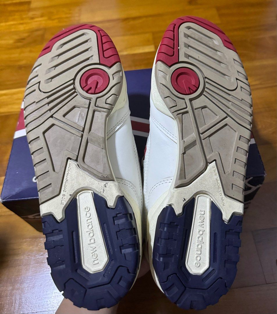 New Balance X ALD 550 - Red Navy, Men's Fashion, Footwear, Sneakers on ...