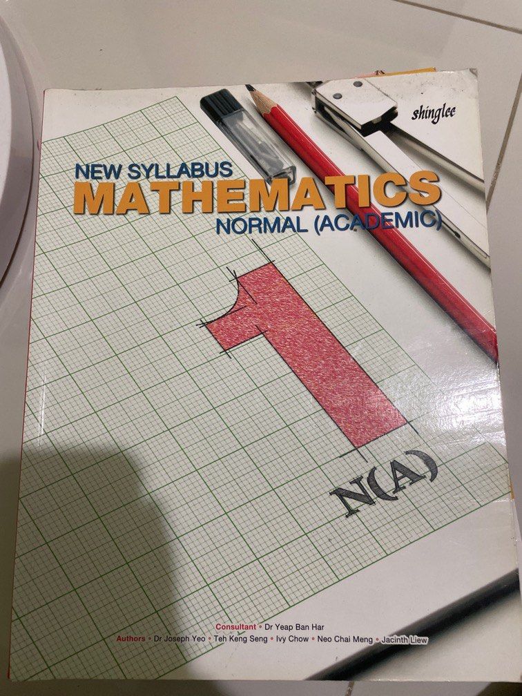 new syllabus mathematics (normal academic) secondary 1, Hobbies & Toys ...