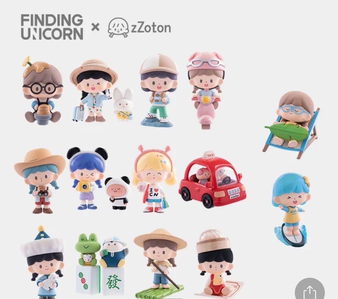 *NEWEST ZZOTON BLIND BOX SERIES* - Travel Together Series, Hobbies ...