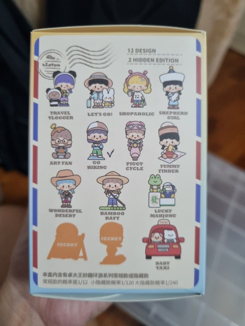 *NEWEST ZZOTON BLIND BOX SERIES* - Travel Together Series, Hobbies ...