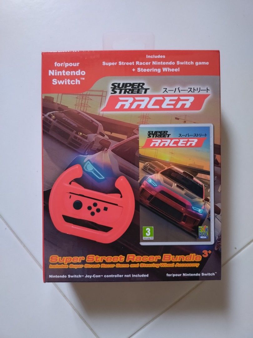 Nintendo Switch Super Street Racer Bundle, Video Gaming, Video Games ...