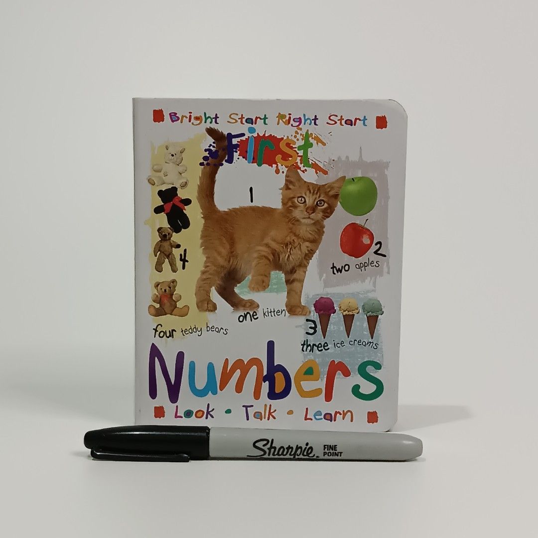 Numbers Board Book, Hobbies & Toys, Books & Magazines, Children's Books ...