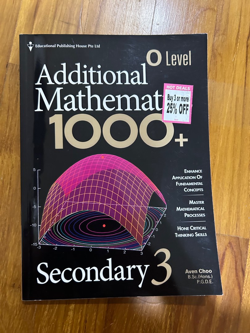 O level Additional Mathematics, Hobbies & Toys, Books & Magazines ...