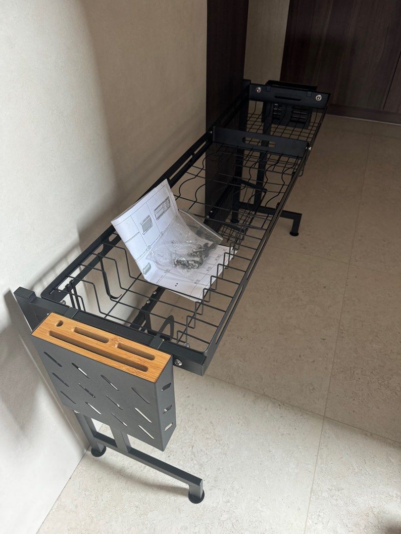 Odoroku stainless steel disk rack over sink dish drying rack brand new ...