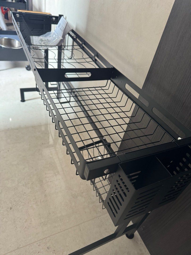 Odoroku stainless steel disk rack over sink dish drying rack brand new ...