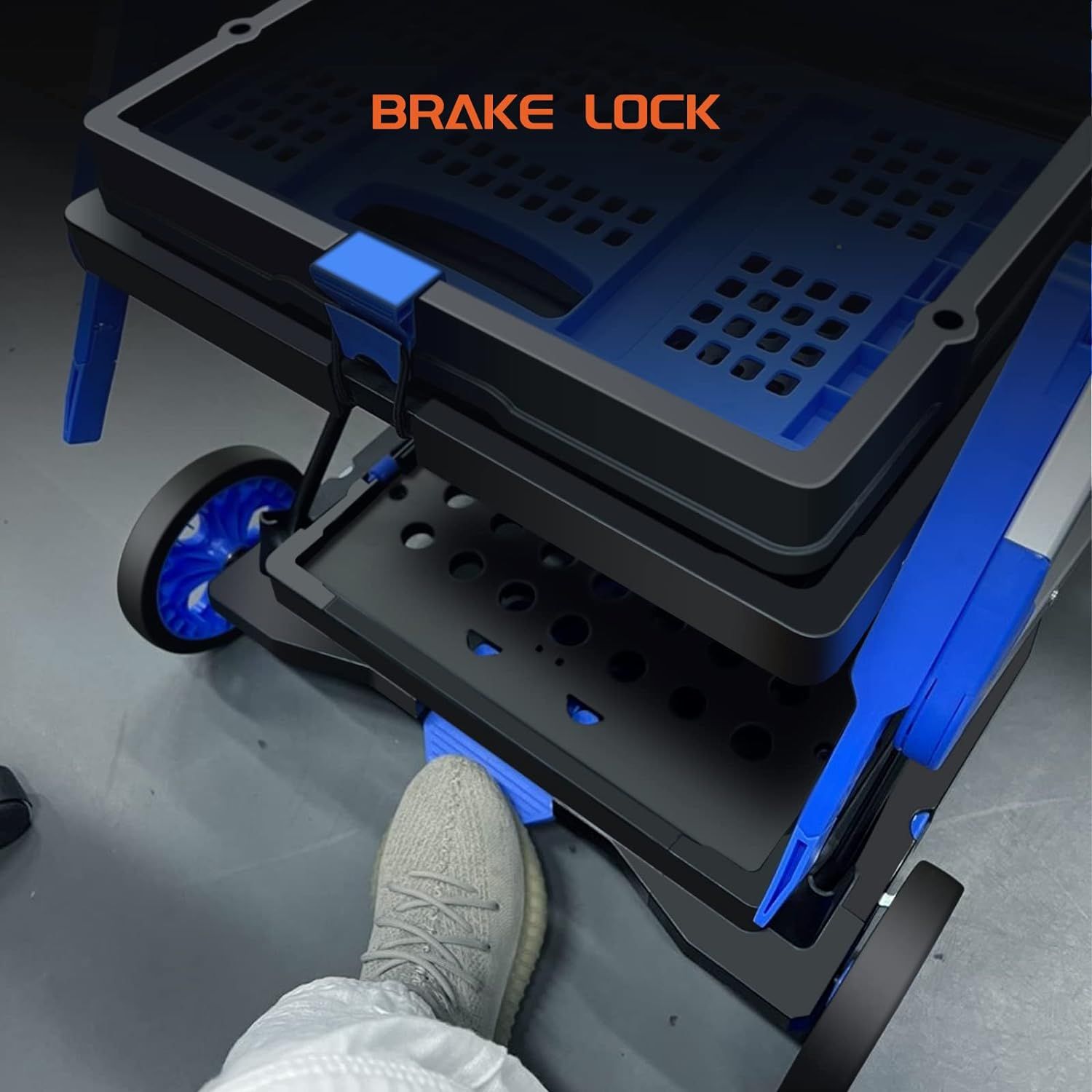 Olenyer Functional Collapsible Utility Cart,Collapsible Shopping carts ...