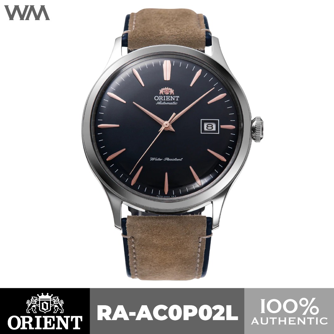 Orient Bambino Version IV Deep Navy Blue Dial Automatic Watch RA ...