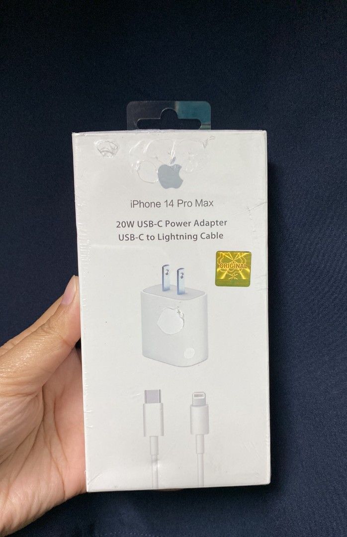 ORIGINAL IPHONE CHARGER SET 14 PRO MAX, Mobile Phones & Gadgets, Mobile ...
