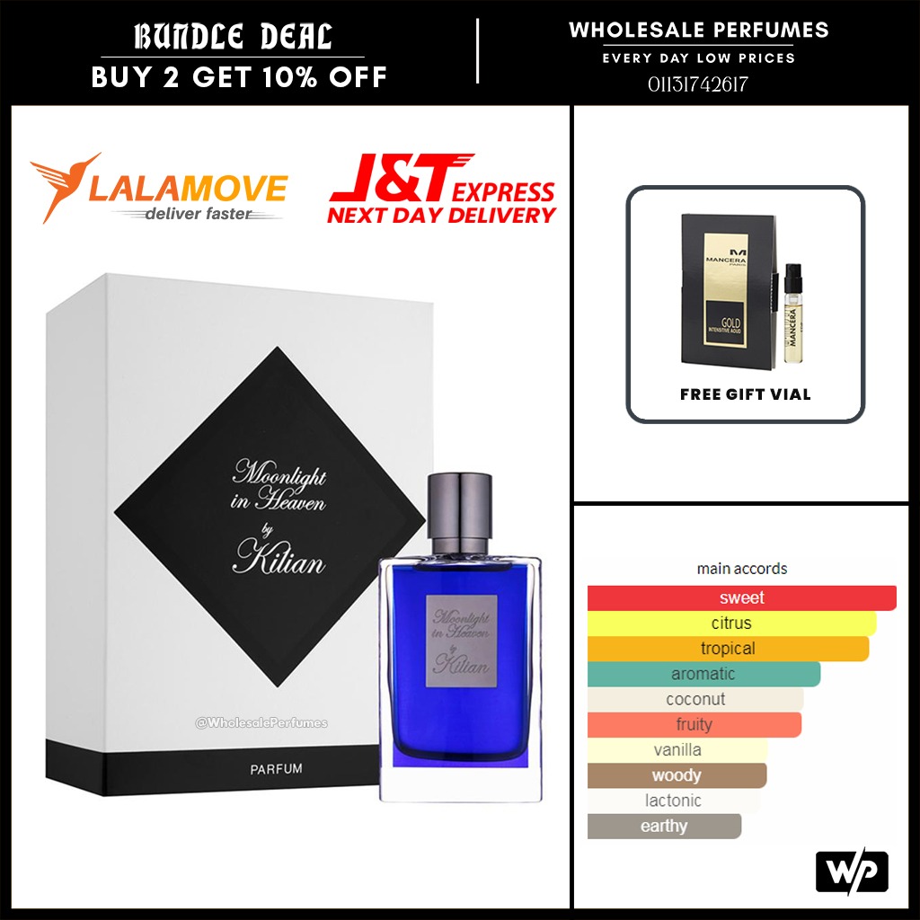 [ORIGINAL] MOONLIGHT IN HEAVEN BY KILIAN 50ML PARFUM FOR UNISEX, Beauty ...