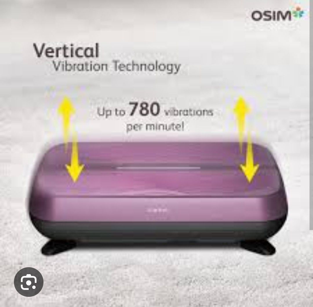Osim Uzap Vertical Vibration, Health & Nutrition, Massage Devices on ...