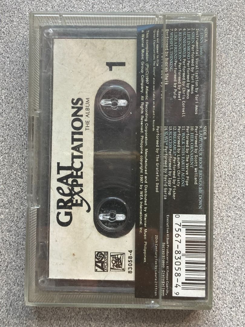 OST Great Expectations The Album PHILIPPINES Cassette Tape, Hobbies ...