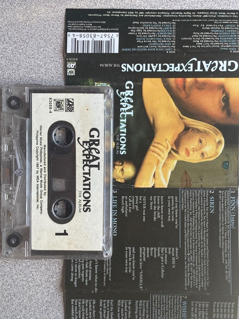 OST Great Expectations The Album PHILIPPINES Cassette Tape, Hobbies ...