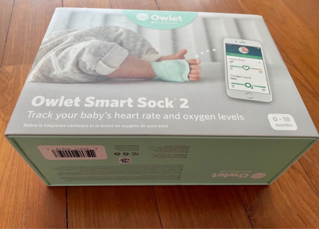 Owlet Baby Smart Sock Monitor, Babies & Kids, Baby Monitors on Carousell
