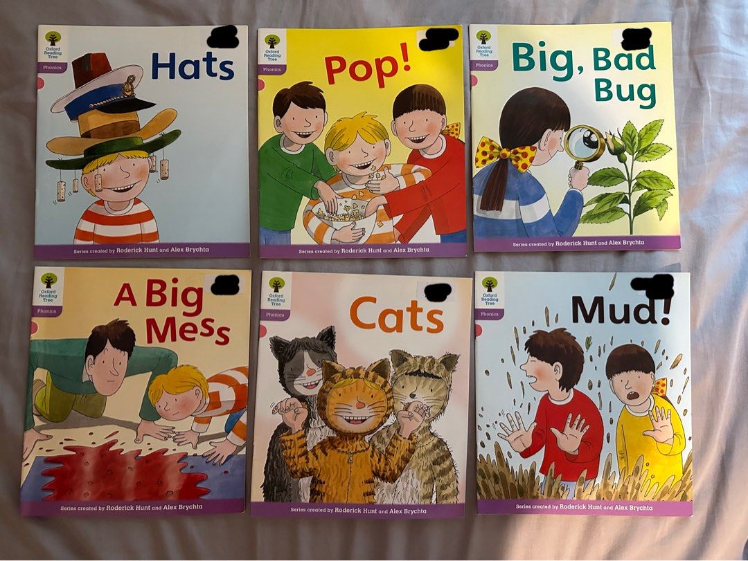 Oxford Reading Tree Phonics Level 1+, 興趣及遊戲, 書本 & 文具, 小朋友書 - Carousell