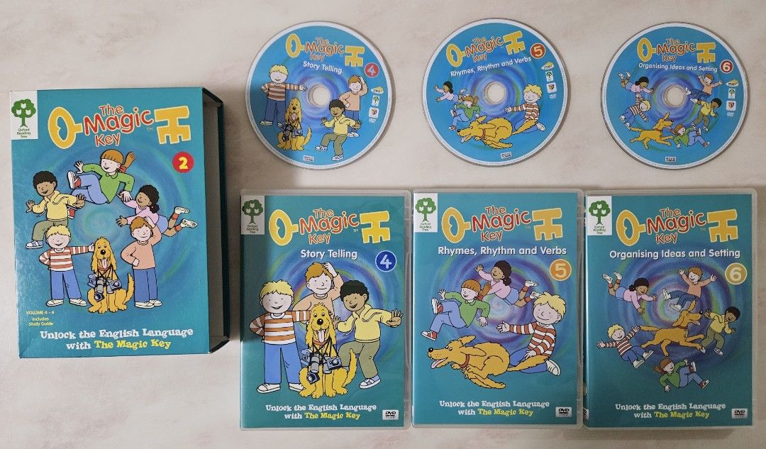 Oxford Reading Tree The Magic Key V4-6, 興趣及遊戲, 書本 & 文具, 小朋友書 - Carousell