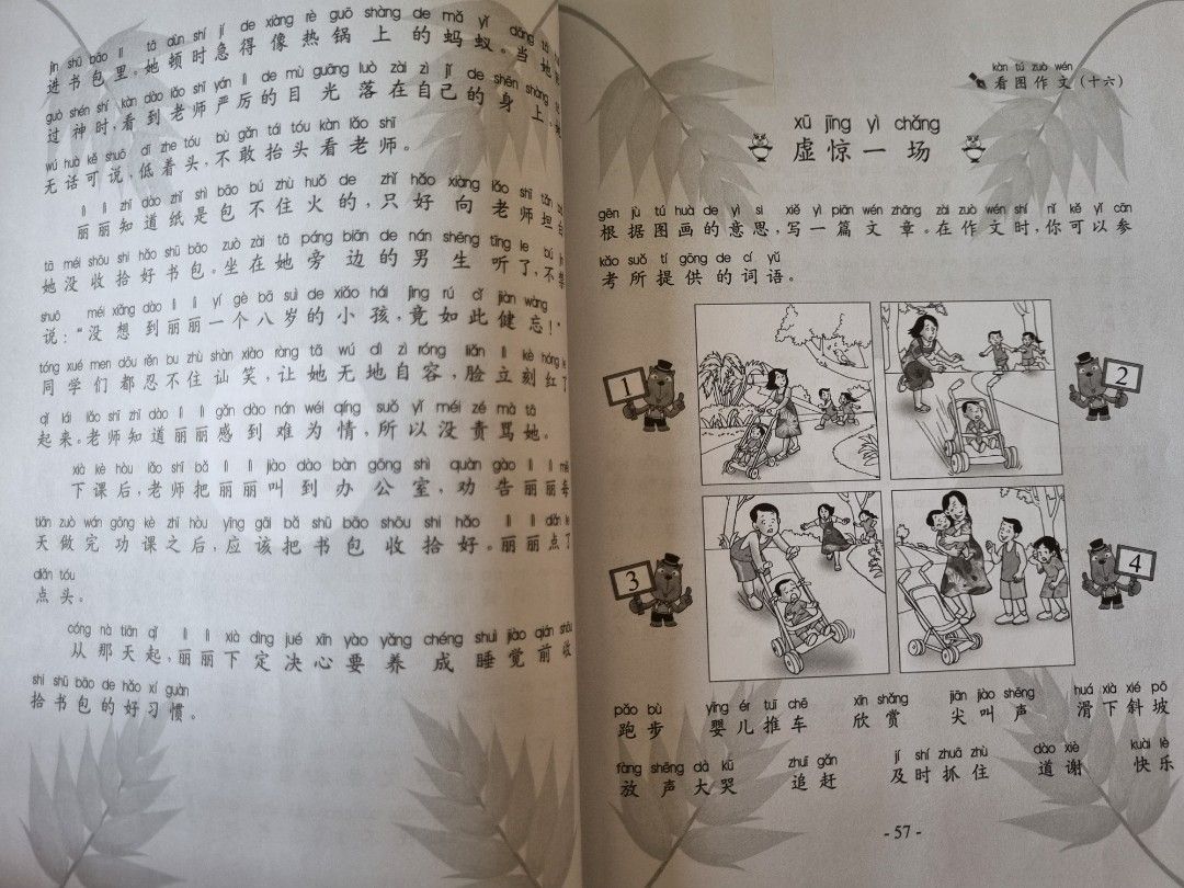 P3&P4&PSLE Chinese Model Composition Guide Books, Hobbies & Toys, Books ...