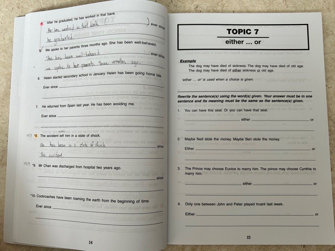 P5/6 PSLE English Transformation & Synthesis, Hobbies & Toys, Books ...