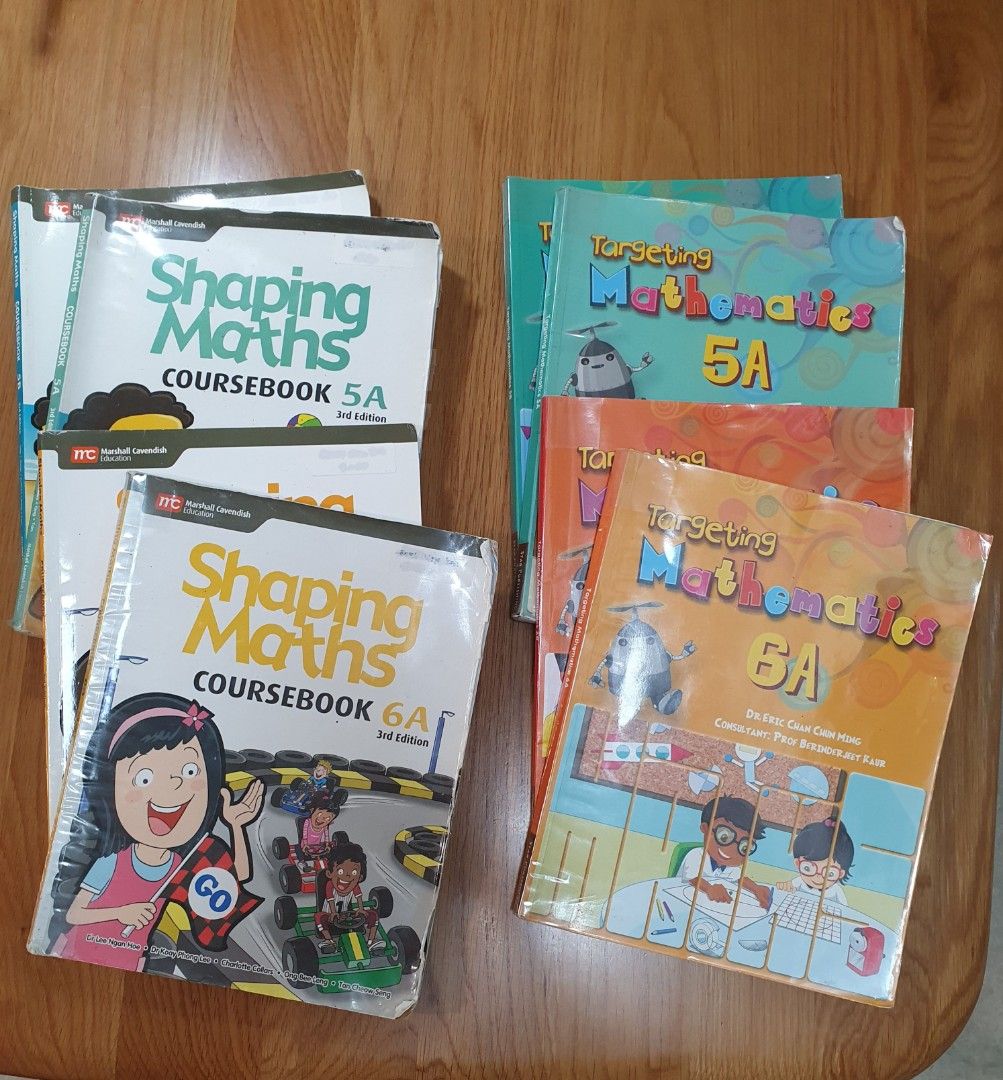 P5 P6 Shaping Maths/ Targeting Mathematics, Hobbies & Toys, Books ...