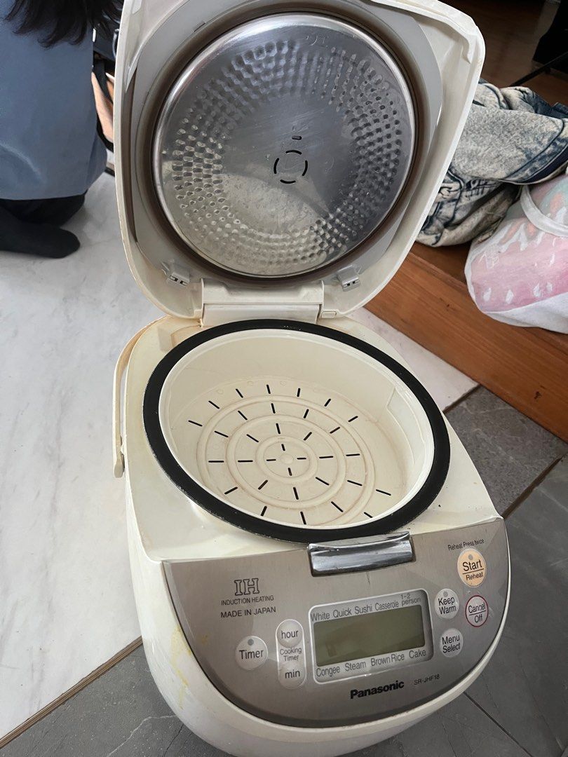 Panasonic rice cooker 10cups, TV & Home Appliances, Kitchen Appliances ...