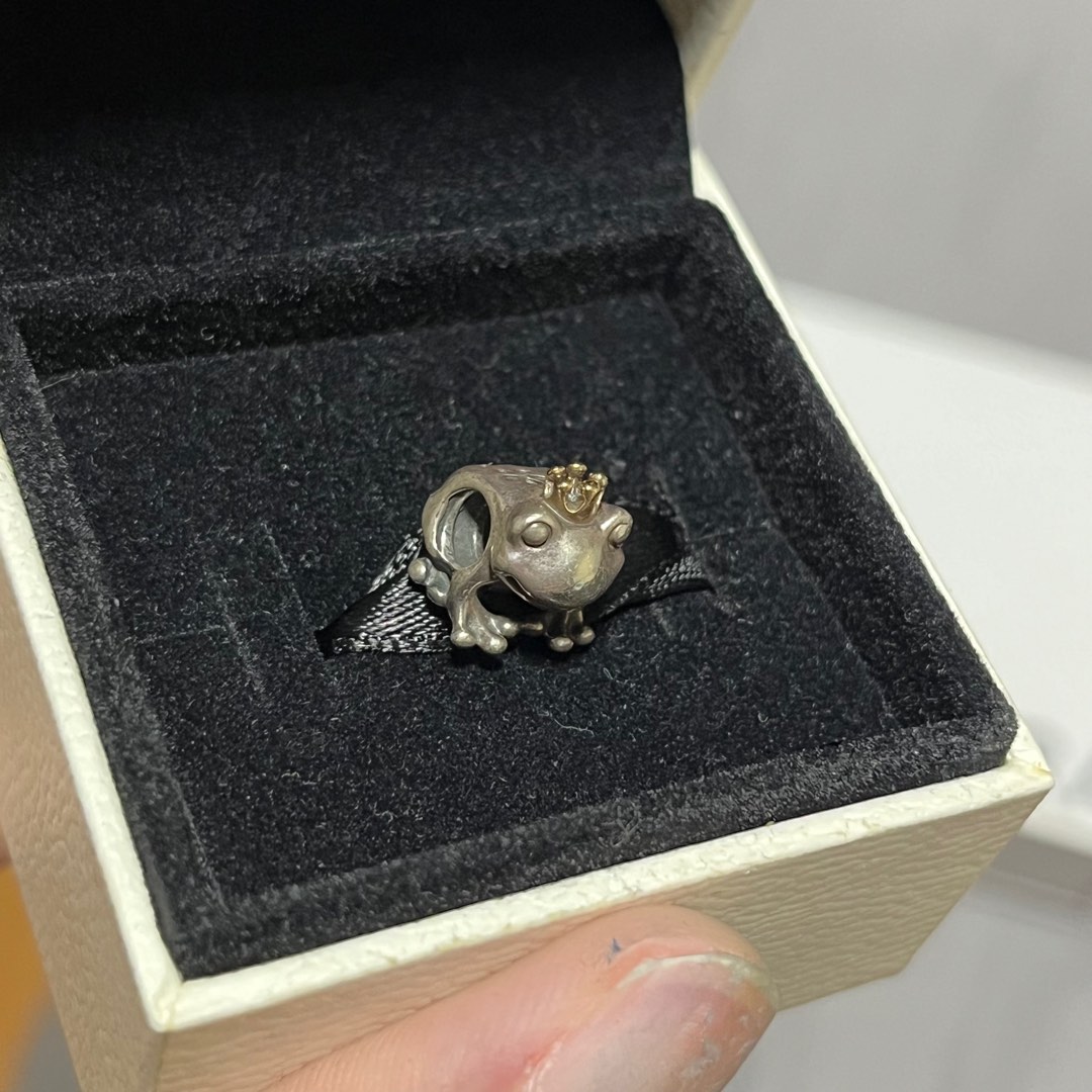 pandora frog prince charm, Women's Fashion, Jewelry & Organisers ...