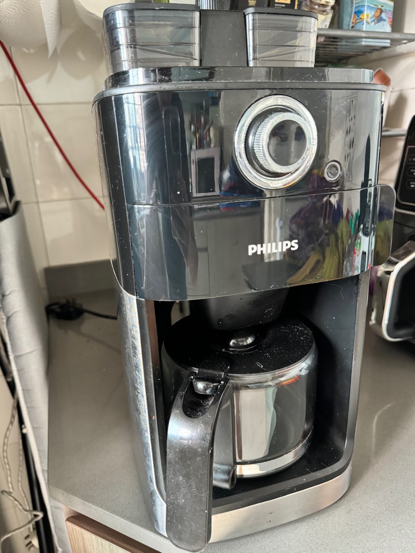 Philips Grind & Brew Coffee Maker, TV & Home Appliances, Kitchen ...
