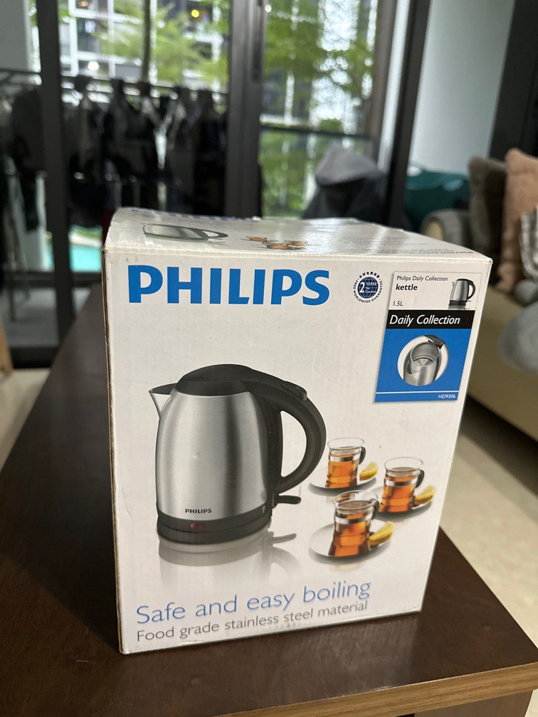 Philips Electric Kettle Hd9306, TV & Home Appliances, Kitchen ...