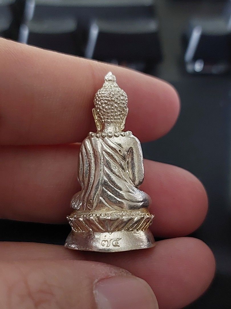 Phra chaiwat Lp Bua phim yai silver, Hobbies & Toys, Religious Items on Carousell