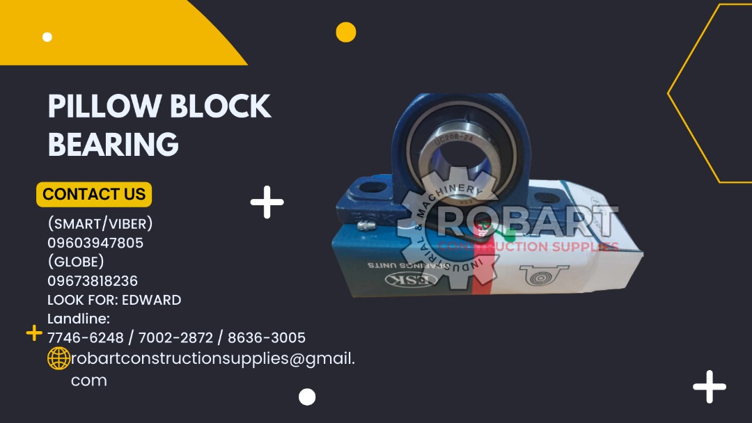 pillow block bearing, Commercial & Industrial, Construction & Building ...