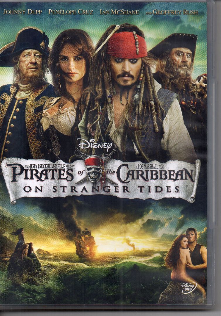 Pirates of the Caribbean (On Stranger Tides) ***original dvd ...