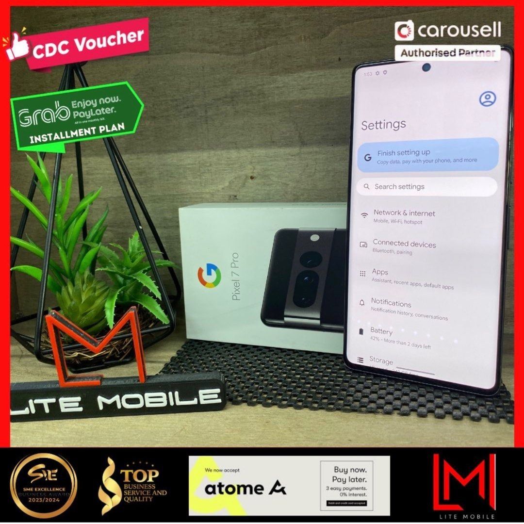 Pixel 7 Pro Obsidian 256GB, Mobile Phones & Gadgets, Mobile Phones ...