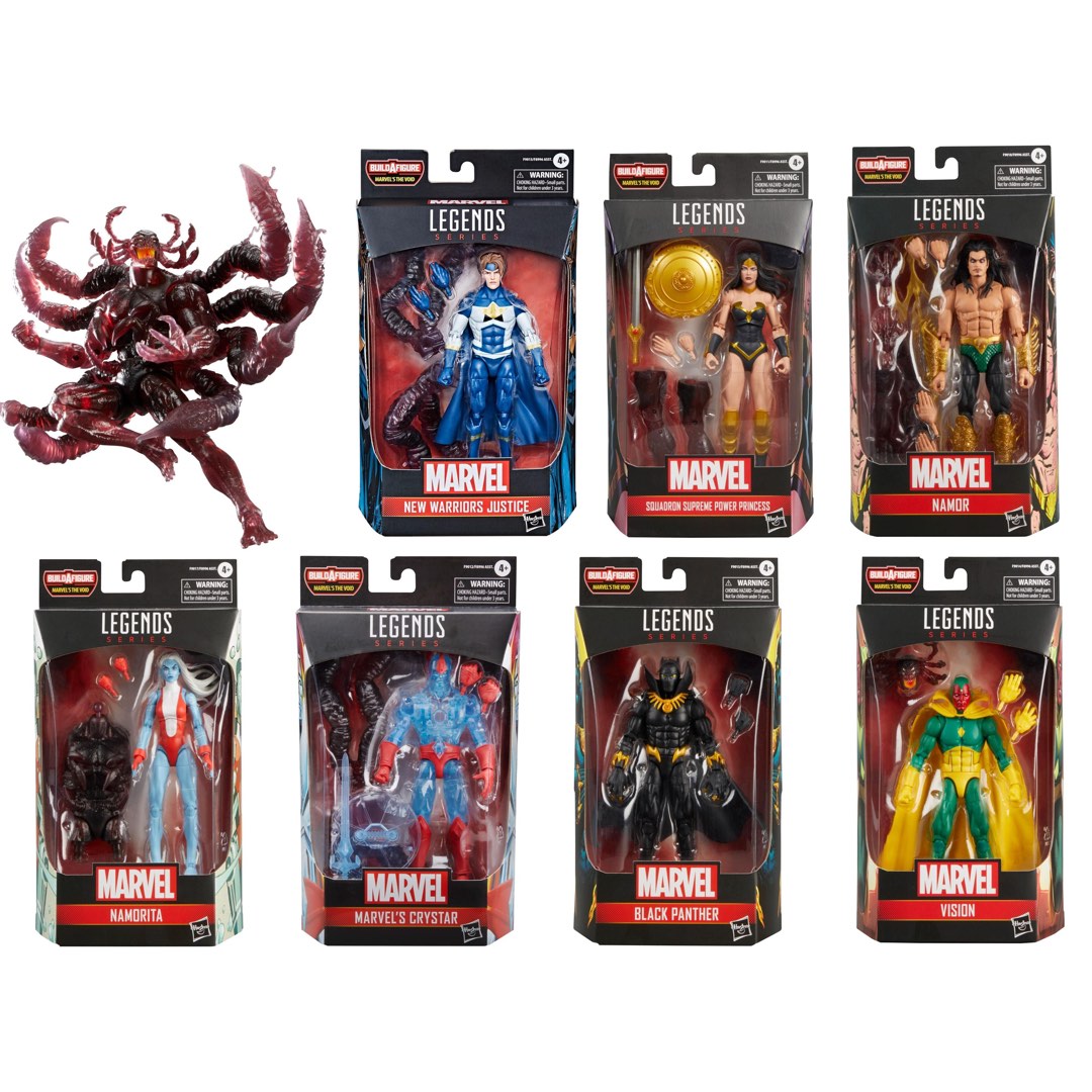 [PO - Set of 7/8] Hasbro Marvel Legends The Void: Power Princess ...