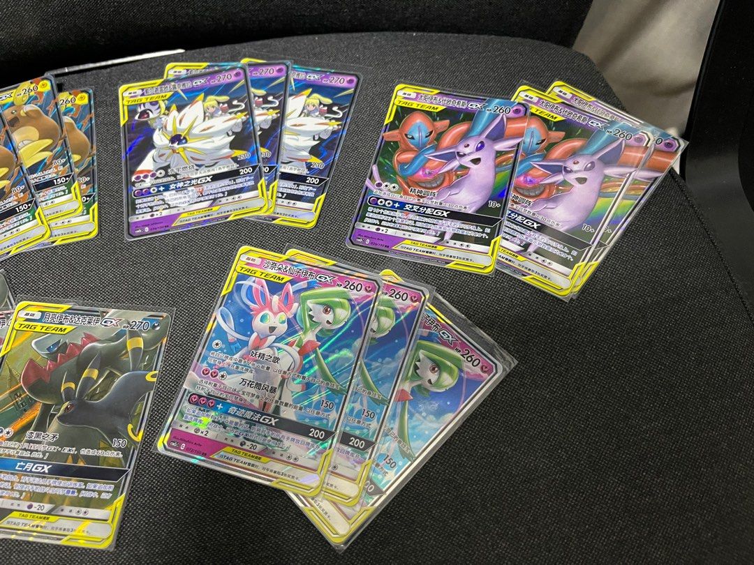 Pokemon cards tcg tag team ttgx Chinese Pikachu zekrom charizard ...