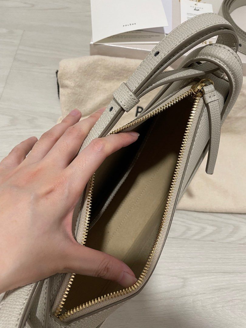 Polene Numero Dix (in Chalk color), Luxury, Bags & Wallets on Carousell