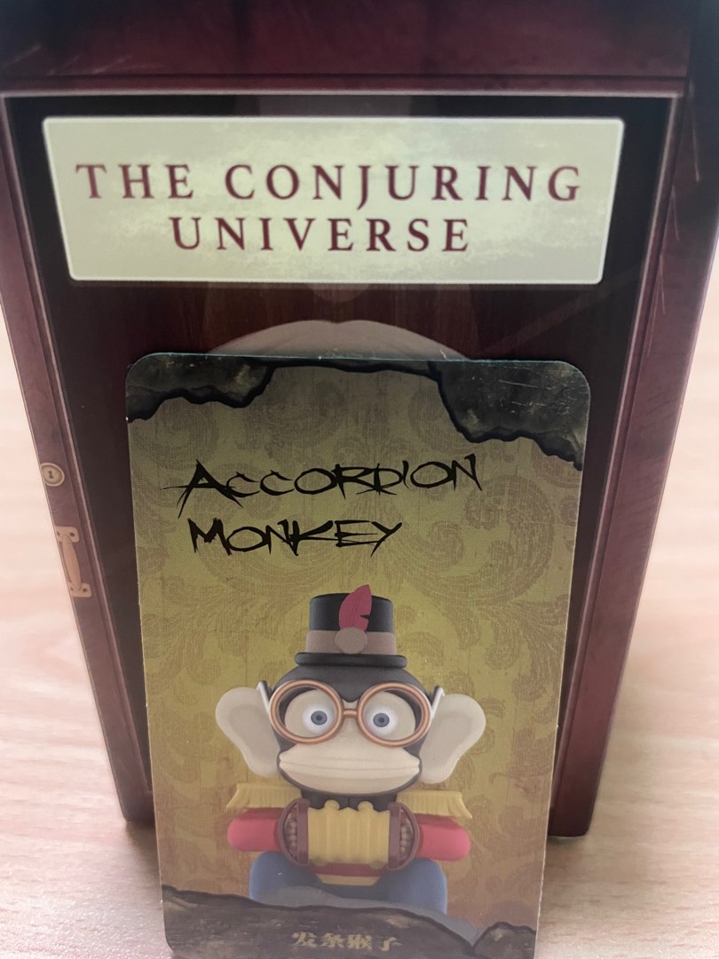 Pop Mart X The Conjuring Universe - Accordion Monkey, Hobbies & Toys ...